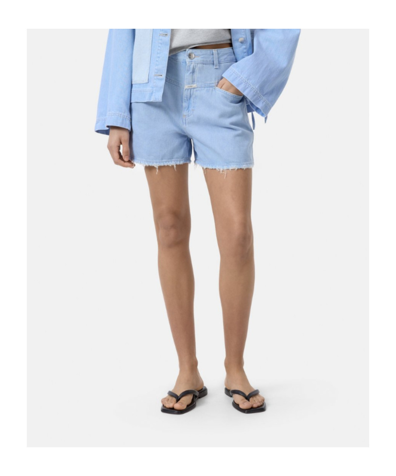 CLOSED Closed Jocy-X Frayed Denim Shorts